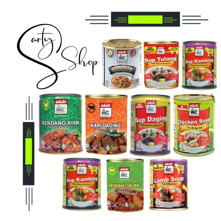 Adabi Kari Ayam / Kari Daging / Rendang Ayam | Lazada