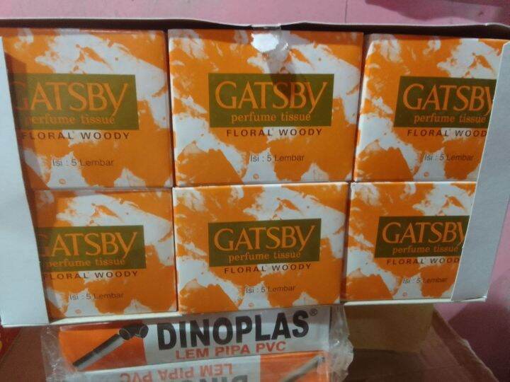 Gatsby perfume tisu 2 pak isi 10 lembar | Lazada Indonesia