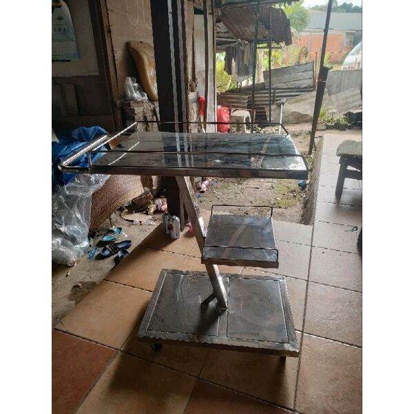 Trolley Usg | Troli Medical Rumah Sakit | Trolly Stainless Ss | Lazada ...