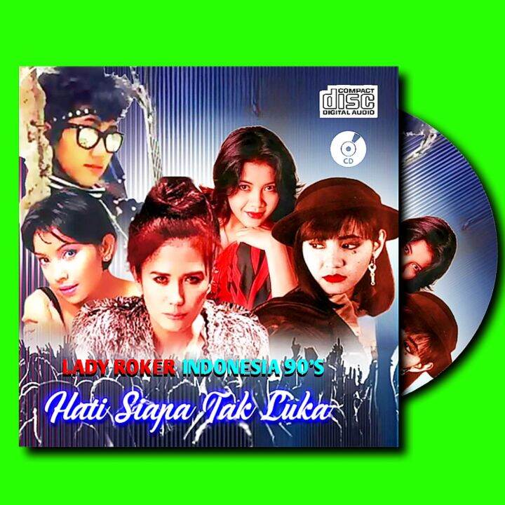 KASET CD LADY ROKER ALBUM HITS-KASET CD MOBIL-KASET CD COMPACT DISC-KASET CD LAWAS-KASET CD LAGU ...
