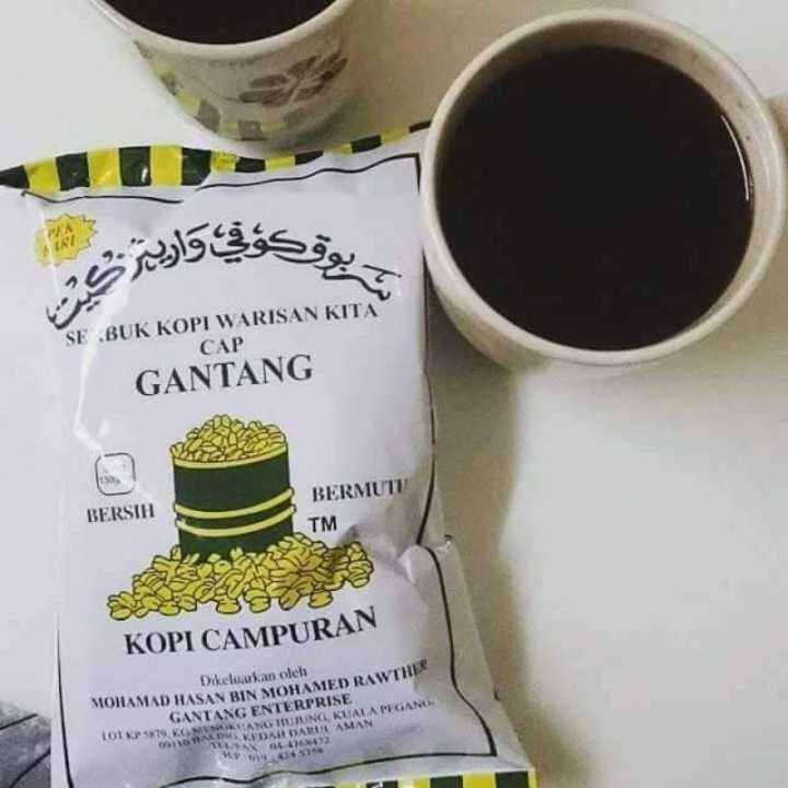 KOPI CAP GANTANG TIMBANG KILO 1KG (HALUS) | Lazada