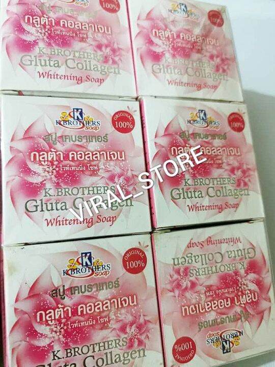 SABUN GLUTA COLLAGEN WHITENING SOAP ORIGINAL | Lazada
