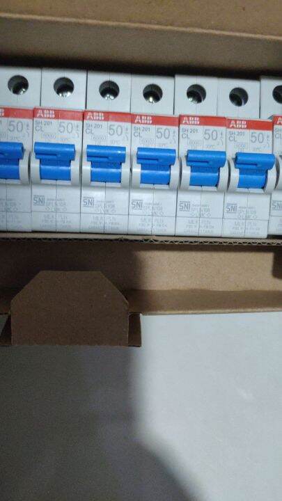 MCB ABB 50a PLN BIRU | Lazada Indonesia