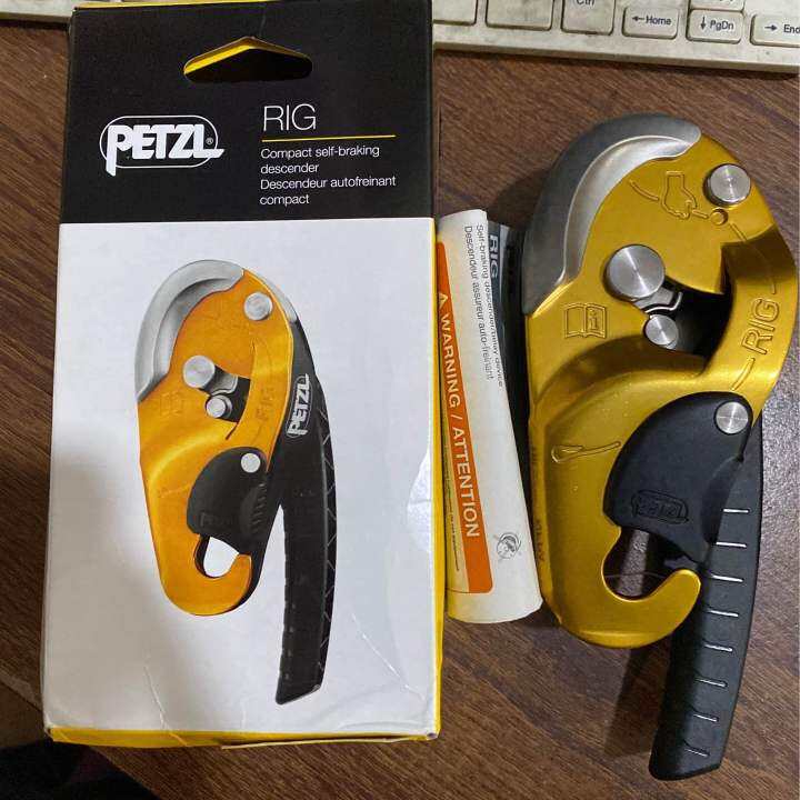 Rig petzl autstop descender for safety working D021AA00 | Lazada Indonesia