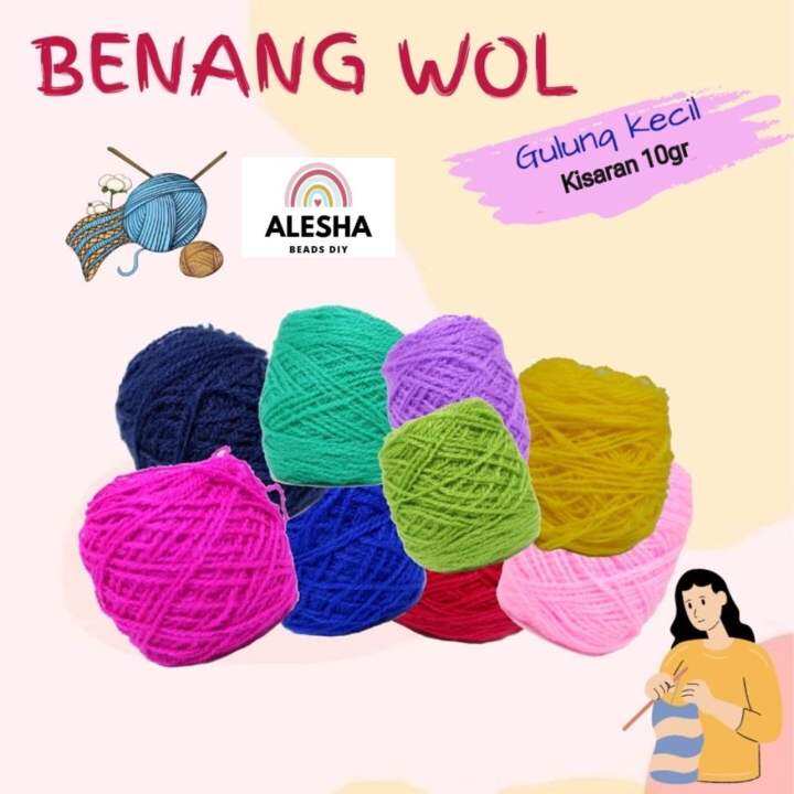 Benang Rajut Wall Ply Benang Woll Ply Kecil Benang Siet Acrylic Yarn ...