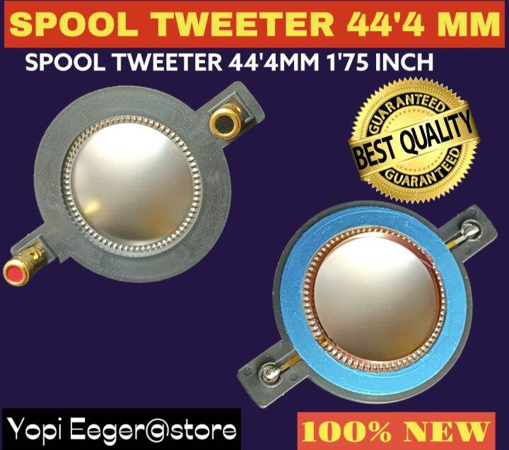 SPOOL TWEETER SOUND SYSTEM 44'4 MM 1'75 INCH SPOOL DRIVER TWEETER SOUND ...
