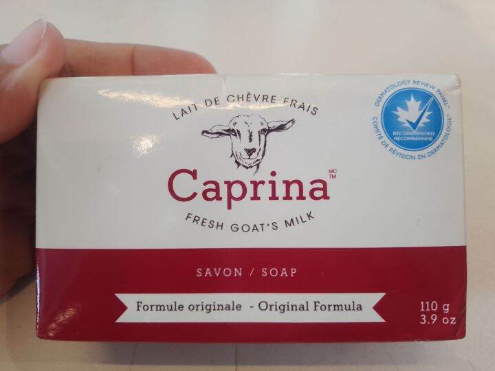 Caprina Fresh Goat's Milk Soap Original Formula 110g | Lazada PH
