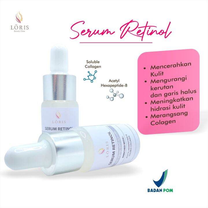 Loris Beauty Serum Retinol skin barier | Lazada Indonesia