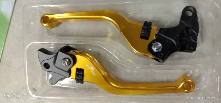 Brake Lever Thick Mio Sporty Gold color | Lazada PH
