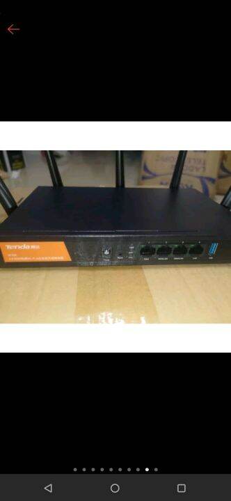 Tenda W30E Load Balance AX 3000 Gigabit 3000Mbps Wifi 6 Hotspot Router ...