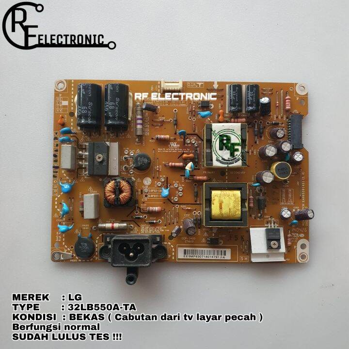 PSU POWER SUPPLY REGULATOR MESIN TV LED LG 32LB550A-TA 32LB550A 32LB550 | Lazada Indonesia