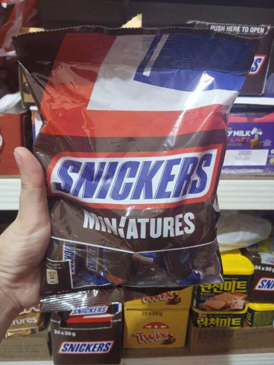 Snickers Miniatures Chocolates 150g | Lazada PH