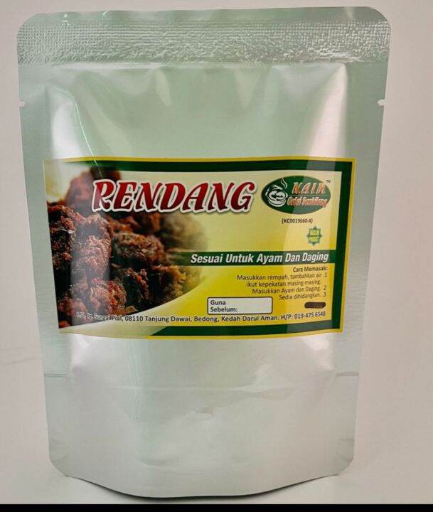 (ORIGINAL) PES RENDANG NAIM GULAI SEMBILANG,200G | Lazada