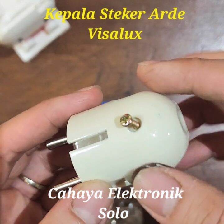 Steker Arde SNI Lurus Kepala Visalux Colokan Stop Kontak Listrik | Lazada Indonesia