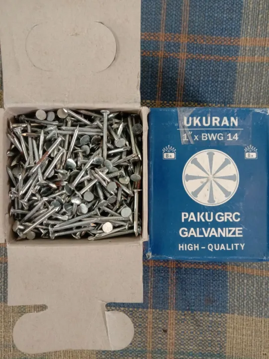 Paku GRC Galvanis ukuran 1" | Lazada Indonesia