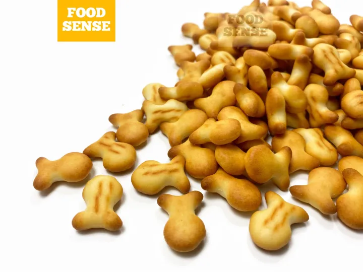 Food Sense Mini Fish Biscuits • Biskut Ikan Kecil • 鱼仔饼 (300g) | Lazada