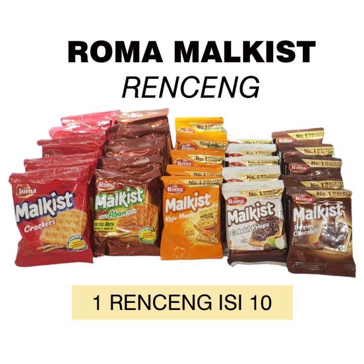 Roma Malkist Renceng All Variant | Lazada Indonesia