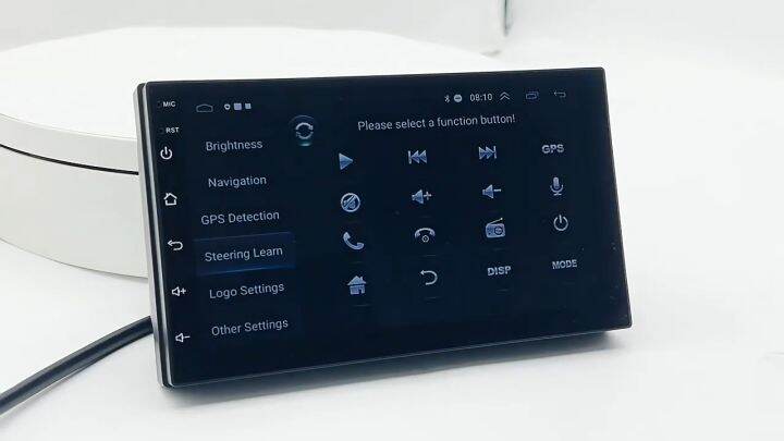 2023 7 นิ้ว Universal Android Smart Car Navigator MP5 Quad Core Player ...