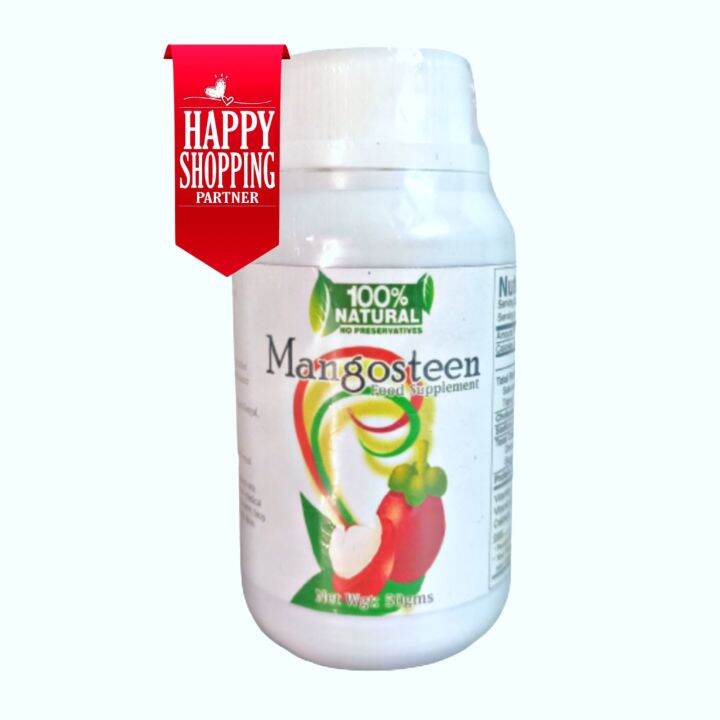 Mangosteen Capsule Natural Herb Food Supplement 100 Capsules | Lazada PH