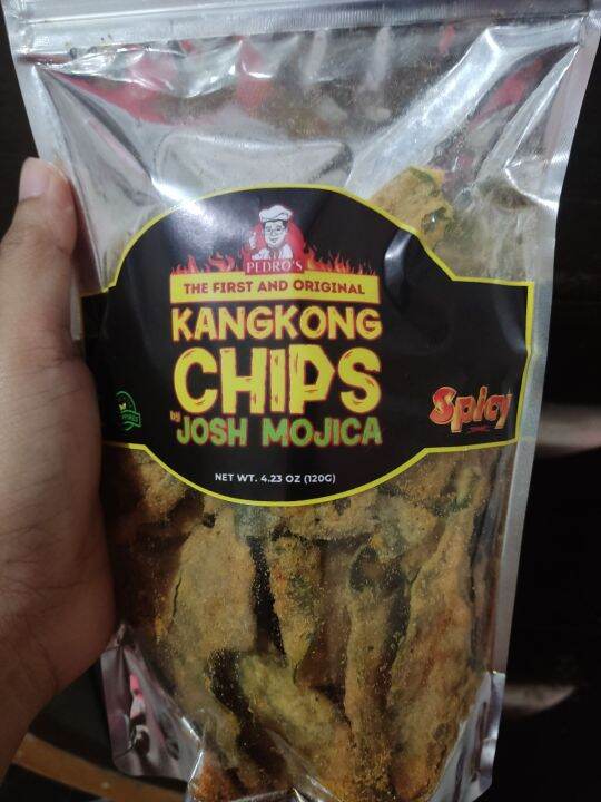 kangkong chips by Josh Mojica Spicy Flavor | Lazada PH