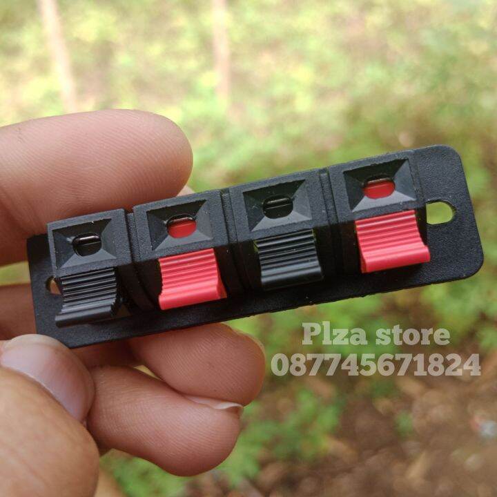 TERMINAL SPEAKER 4PIN/TERMINAL JEPIT SPEAKER 4PIN/Spiker terminal ...
