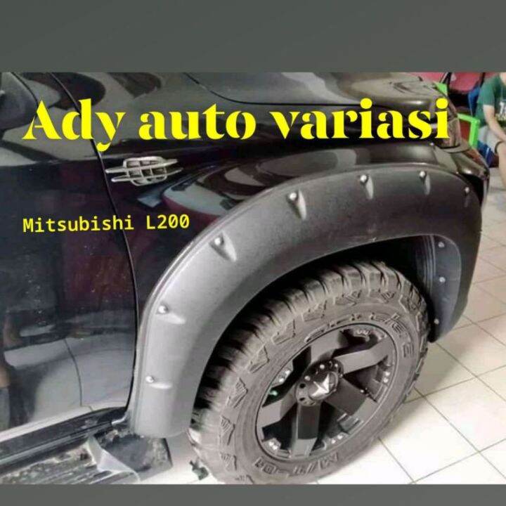 over fender mobil all new Mitsubishi L200 model variasi baut | Lazada ...