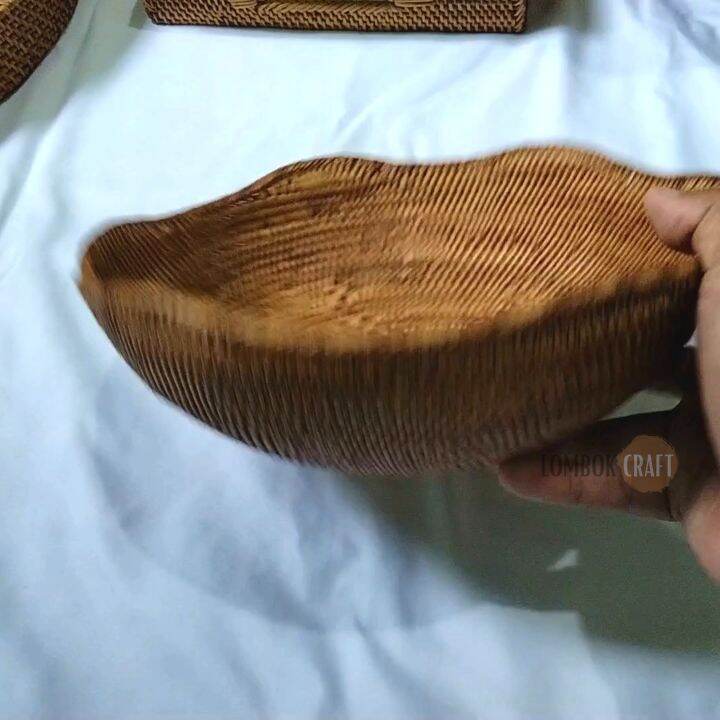 Mangkok Buah Mangkok Anyaman Rotan Ketak Mangkuk Besar Rattan Ketak ...