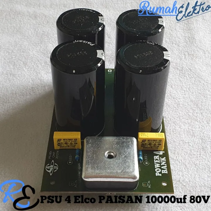 Kit PSU 4 Elco PAISAN 10000uf 80V Dioda Kotak | Lazada Indonesia