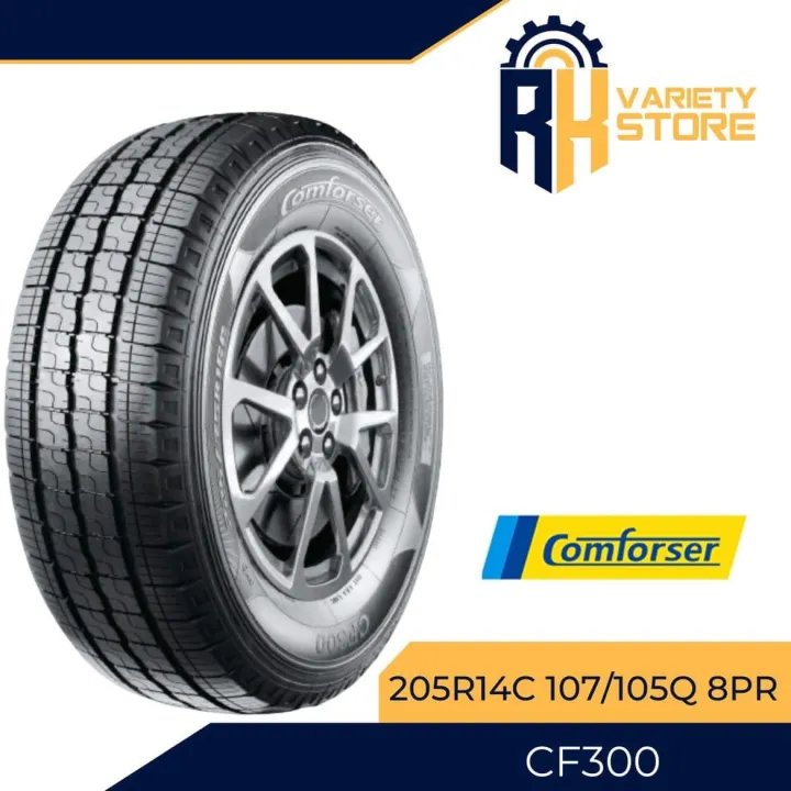 COMFORSER 205R14C 107/105Q 8PR CF300 COMMERCIAL TIRE | Lazada PH