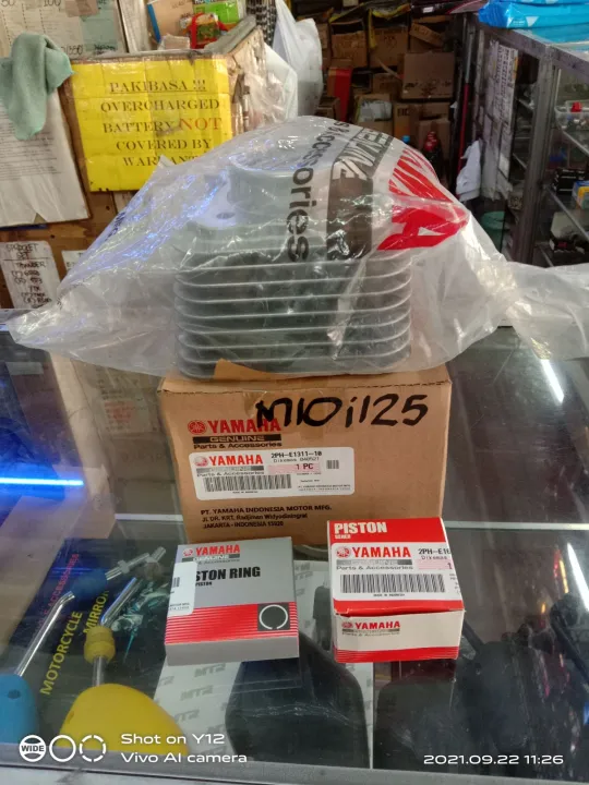 GENUINE YAMAHA MIO I 125 / M3 CYLINDER BLOCK SET | Lazada PH