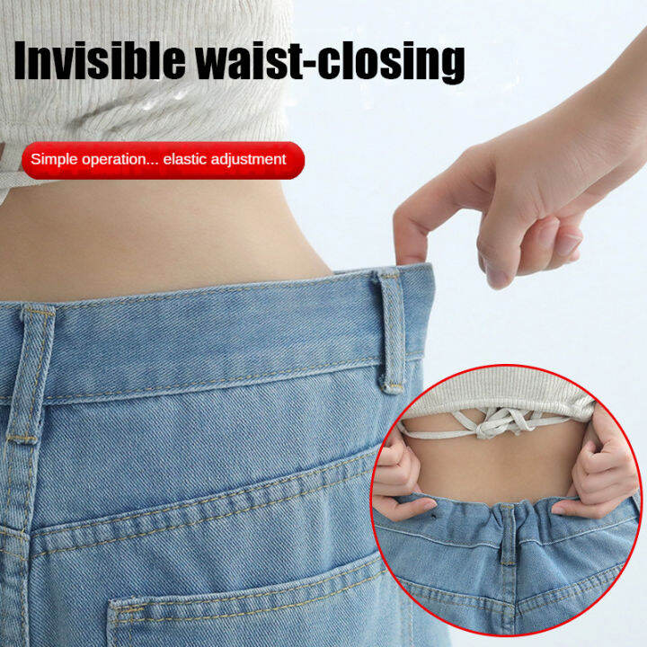 Universal Jeans Waist Retraction Buckles Invisible Adjustable Snap ...