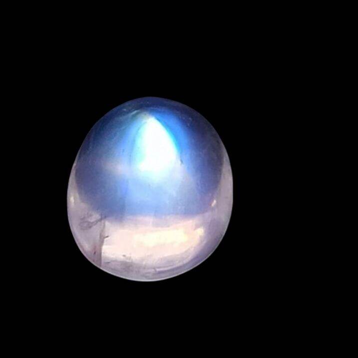 Batu Biduri Bulan Ceylon Asli Top Berklep Kristal Original | Lazada ...