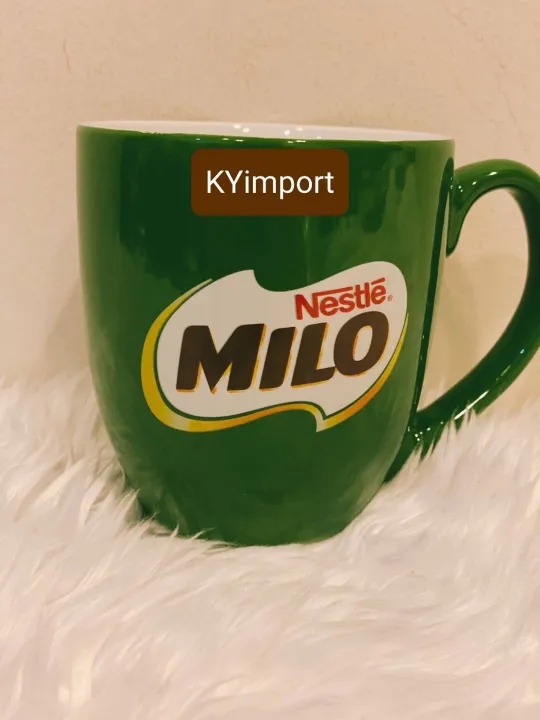 แท้ 💯 แก้วไมโล แก้ว Milo ของแท้ แก้วกาแฟ ถ้วยกาแฟ Milo glass แก้วเนสเล ...