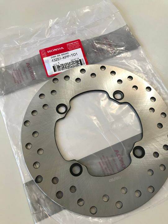 ROTOR DISC PLATE REAR HONDA CBR150R v1,v2,v3 CB150R GENUINE | Lazada PH