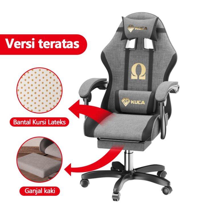KUCA เก้าอี้เล่นเกม เก้าอี้เกมมิ่ง Gaming Chair เก้าอี้เกมมิ่งเกียร์ ...