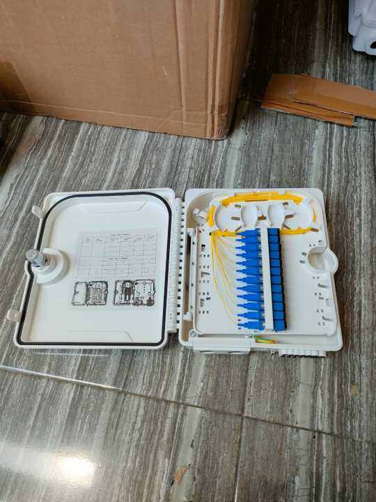 Odp 12 core lengkap pigtail adaptor sc upc | Lazada Indonesia