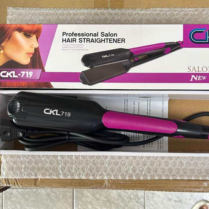 ส่งไว ของแท้💯 CKL-719 รุ่นใหม่‼️ เครื่องหนีบผม ที่หนีบผม หนีบผม CKL 719 เครื่องม้วนผม เครื่องรีด ...