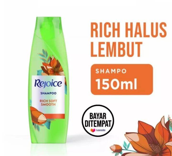 Rejoice Rich Soft Smooth Shampoo 150ml - Sampo Rejoice Halus dan Lembut ...