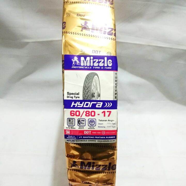 Ban Motor MIZZLE Hydra 60/80 Ring 17 Tube Type | Lazada Indonesia
