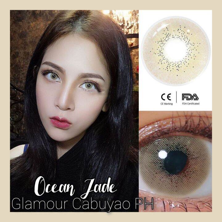 Ocean Jade Soft Contact Lens Complete Set EXP 2028 With Free 60mL ...