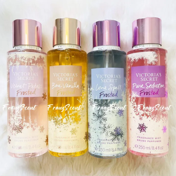 Victoria Secret 250ml [Frosted Series] Fragrance Mist with Barcode ...