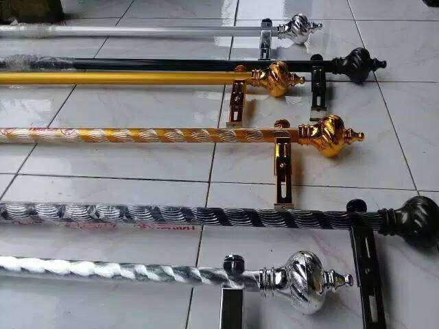 besi gordeng full set / batang gorden tersedia ukuran 75 cm 1 meter ...