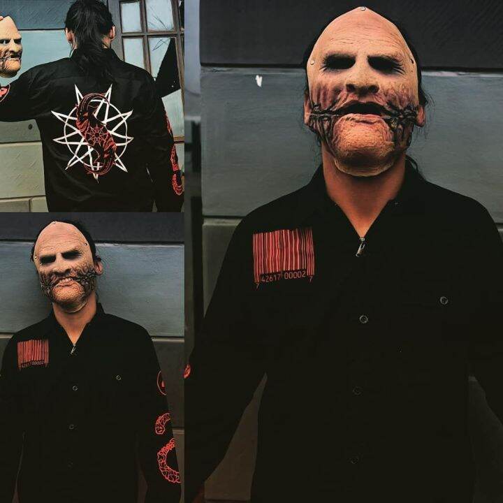 topeng slipknot topeng corey taylor Slipknot Mask TGC karet latex ada ...