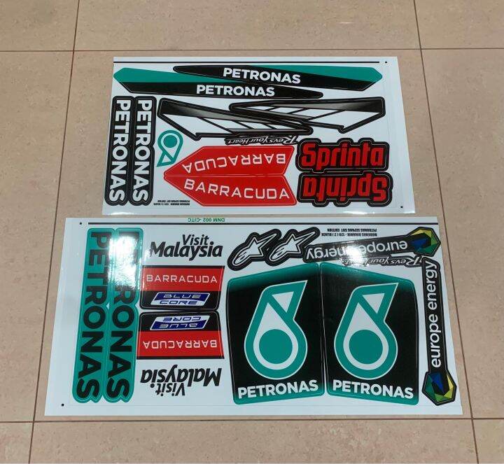 Modenas dinamik 120 body sticker petronas style | Lazada