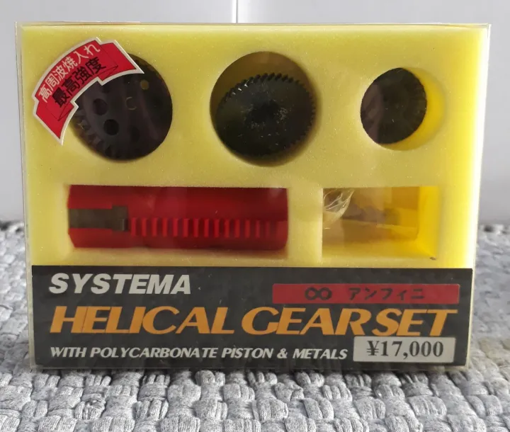 Systema Infinite Helical Gear Set for Aeg | Lazada PH
