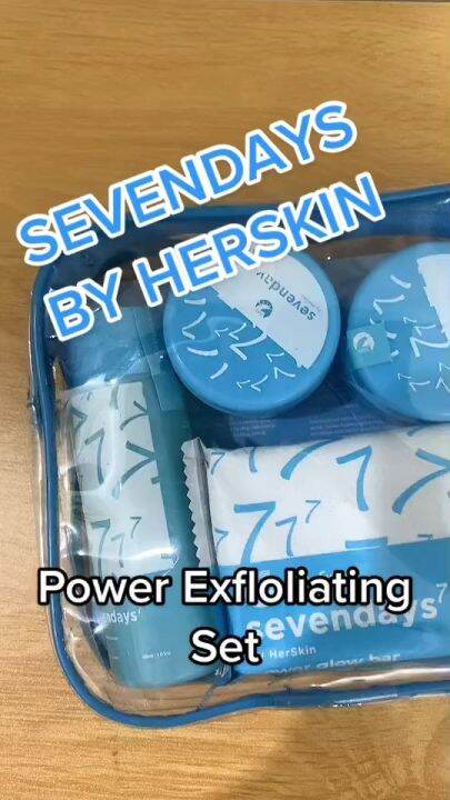 Sevendays Power Exfoliating Set / Power Soap / Sun Protect Sunscreen ...
