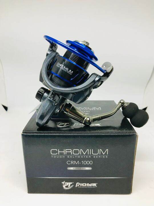 PIONEER CHROMIUM CRM-1000 (5.2:1 Ratio 7 Bearing 4kg Drag) | Lazada