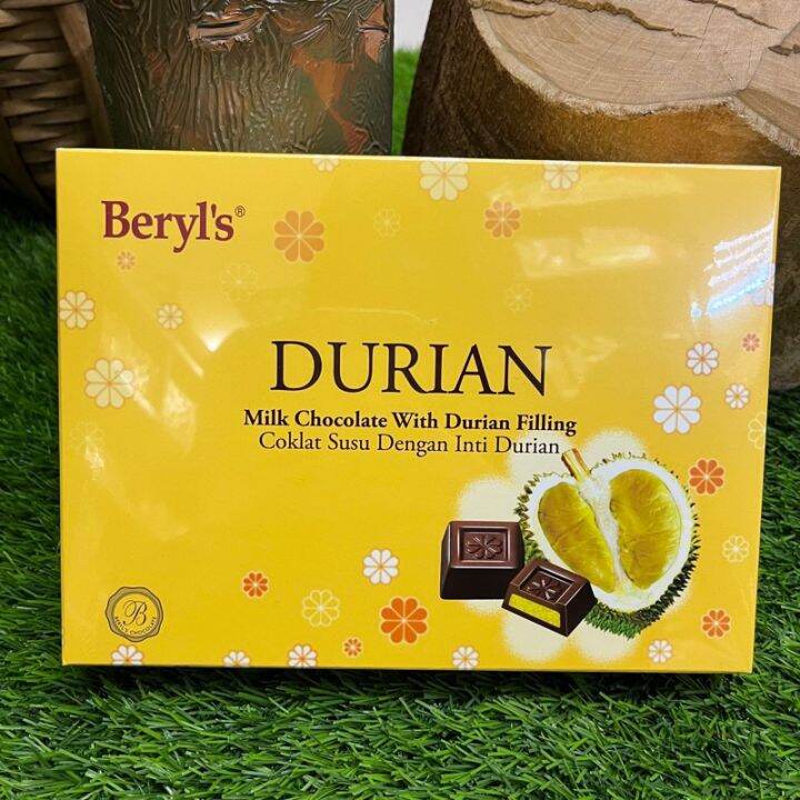 Beryl’s Durian Milk Chocolate with Durian Filling 150g | Lazada