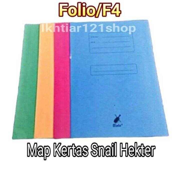 Stop Map kertas snail hecter folio isi 10/25/50 pcs | Lazada Indonesia