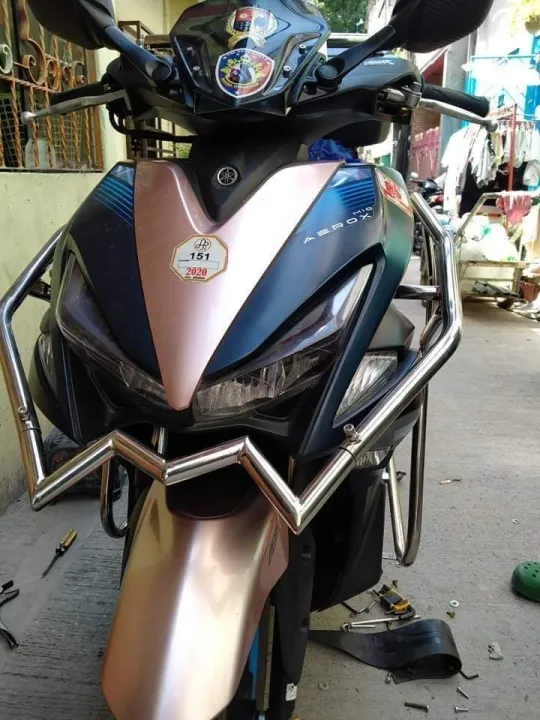 Crash guard pure stainless 304 yamaha aerox | Lazada PH